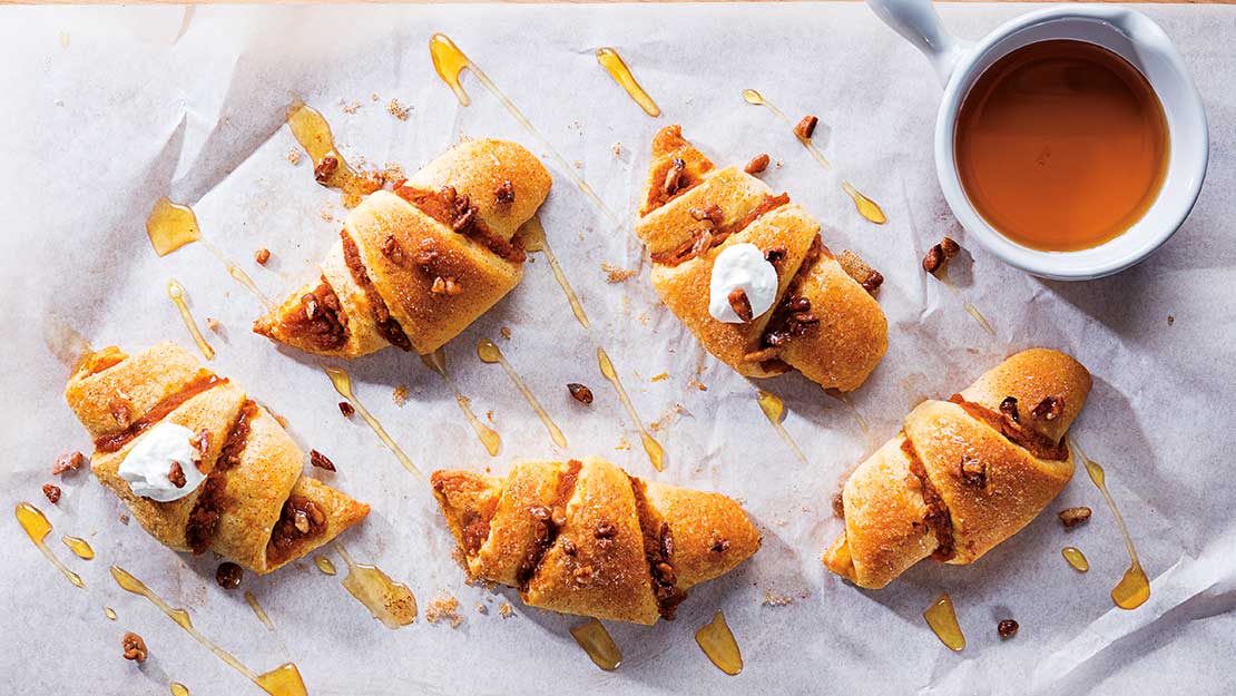 Pumpkin Pie Roll-ups - Recipe from Price Chopper