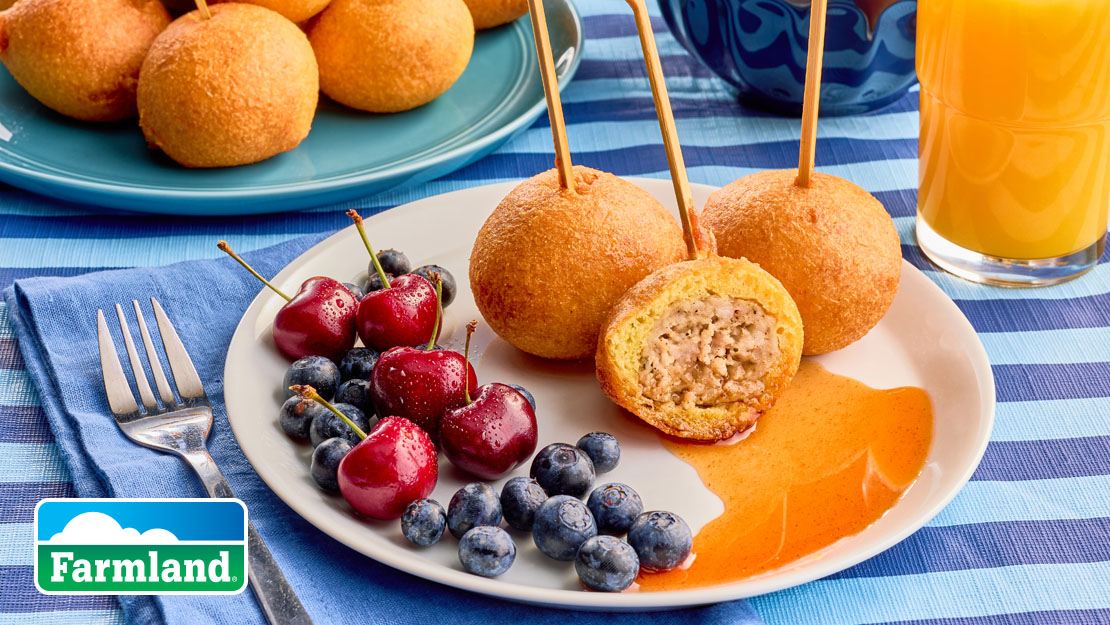 Breakfast Sausage Corn Dogs - Recipe from Price Chopper