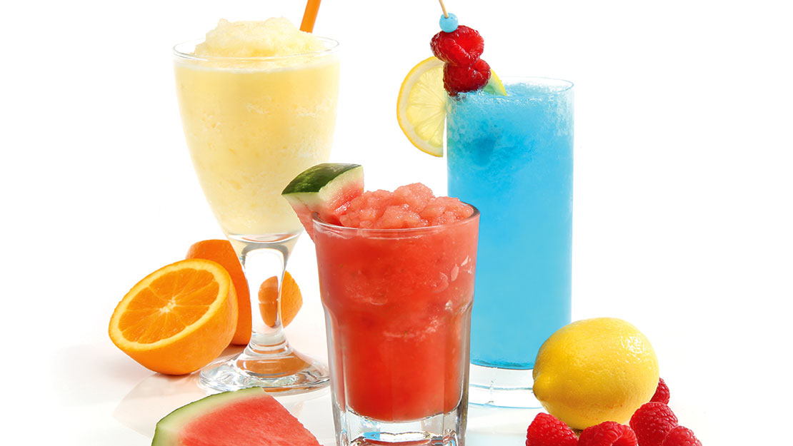 Blue Raspberry Lemonade Slushy - Recipe from Price Chopper