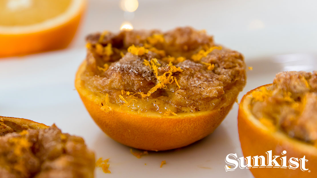 Orange Croissant Bread Pudding - Recipe from Price Chopper