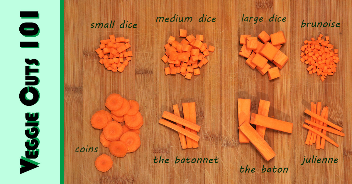 Veggie Cuts 101 - Fresh Dish Post from Price Chopper